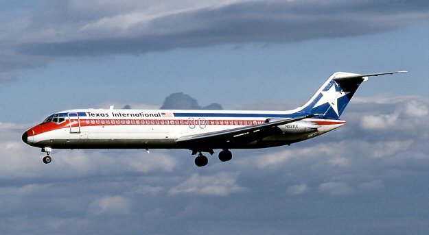 Air Mail First Flights - Texas International Airlines